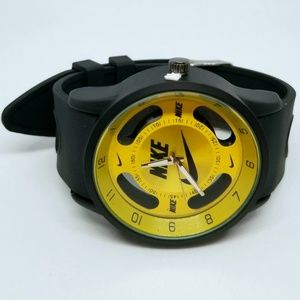 Nike | Accessories | Nike Hollow Analog Sports Watch Yellow Face Dial ...